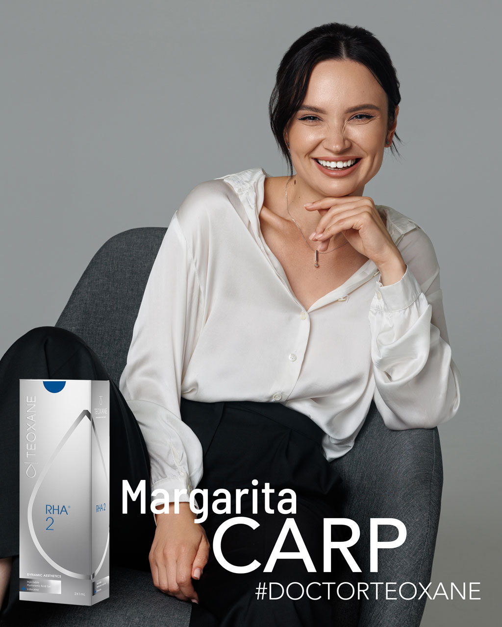 Margarita Carp - Reprezentant oficial al companiei TEOXANE